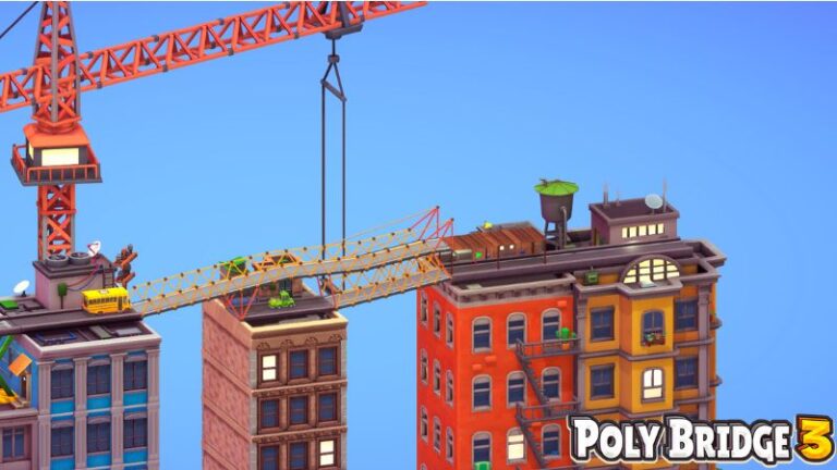 Poly Bridge 3: Ngạo nghễ cách xây cầu của các kỹ sư nghiệp dư