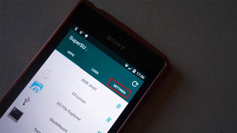 Cách root điện thoại Android Nougat với SuperSU