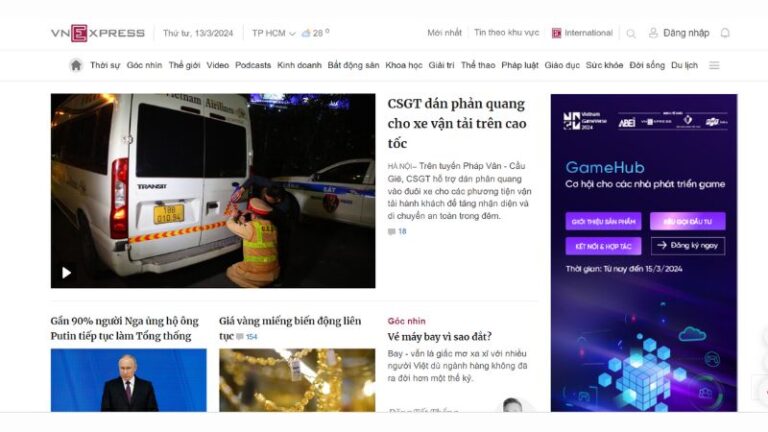 VnExpress net: Tin tức nóng hổi, mới nhất 24/7 - Báo VnExpress