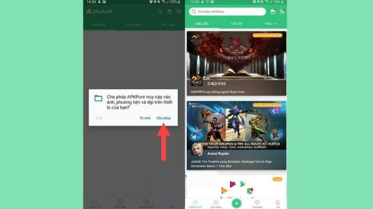 Apk Pure - Ứng dụng cho Android Tivi Box