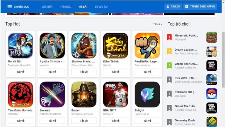 Cách tải và sử dụng Appvn.com chi tiết từ A đến Z