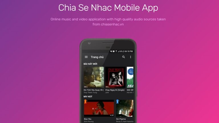 Cách tải, cài đặt app chiasenhac.vn để thưởng thức nhạc lossless