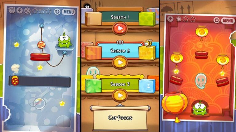 Game Cut the Rope full - Ếch xanh ăn kẹo | Hướng dẫn cách chơi