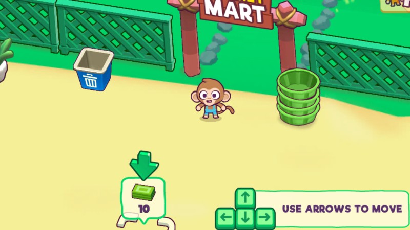 Top những game vui vẻ với những chú khỉ Monkey Mart tinh nghịch