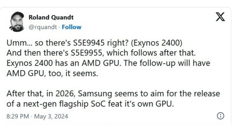 Chip Exynos 2600 sẽ có GPU nội bộ | Hoàng Hà Mobile