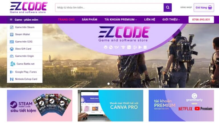 Top cửa hàng bán game steam cùng nhiều tựa game khác rẻ uy tín