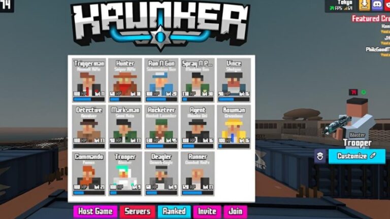 Krunker - Game bắn súng thế giới mở có cấu hình “Siêu nhẹ”