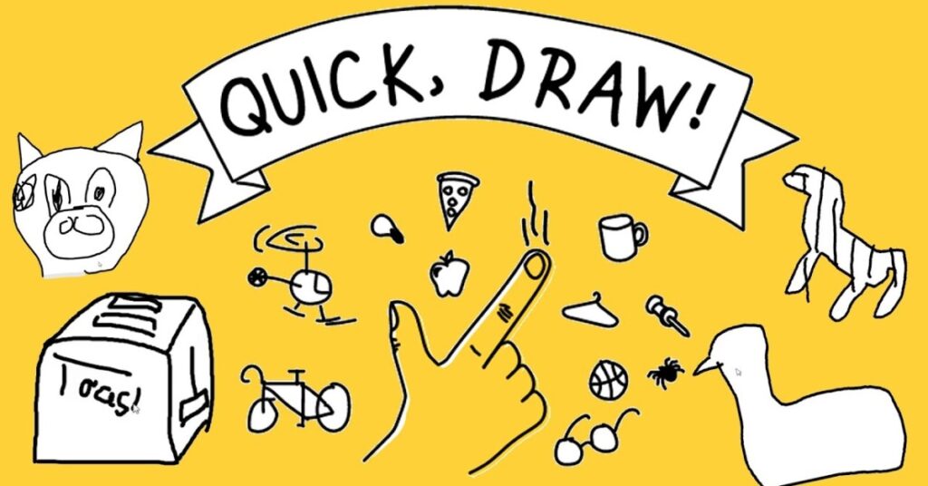 Quick Draw Game - Trải nghiệm Trí tuệ Nhân tạo khi chơi game