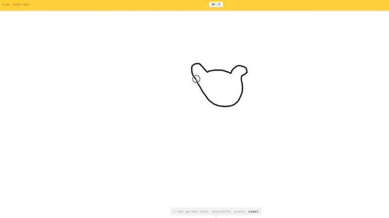 Quick Draw Game - Trải nghiệm Trí tuệ Nhân tạo khi chơi game