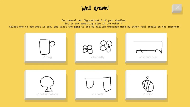 Quick Draw Game - Trải nghiệm Trí tuệ Nhân tạo khi chơi game