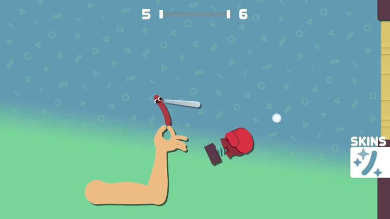 Tấu hài với trò chơi ném xúc xích Sausage Flip