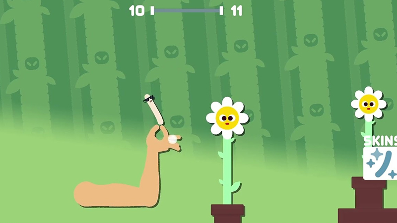 Tấu hài với trò chơi ném xúc xích Sausage Flip