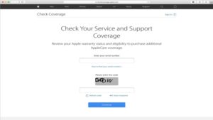 Cách kiểm tra bảo hành Apple qua checkcoverage apple com