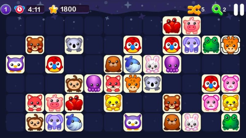 Tải game Onet Connect Animal - Trò chơi game Pikachu cổ điển