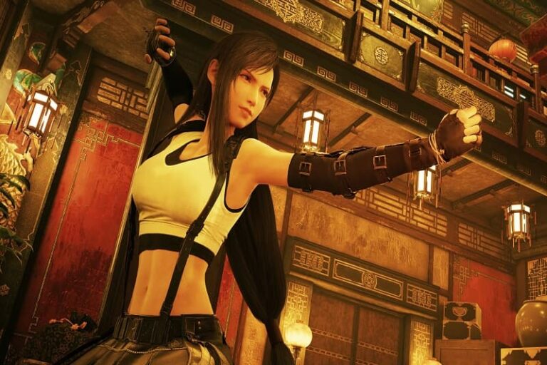 Final Fantasy Remake Tifa gợi cảm, quyến rũ khiến fan “bỏng mắt”