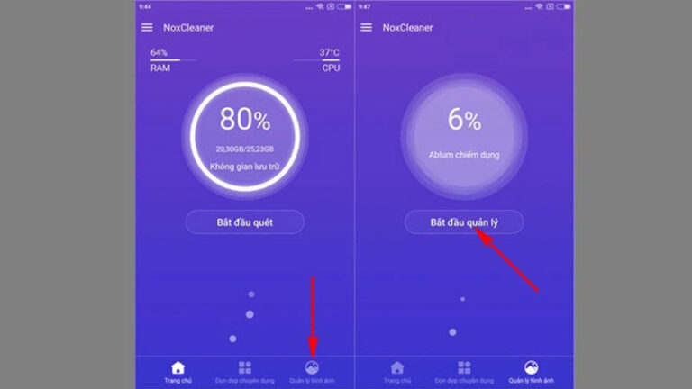 Nox Cleaner - Tăng tốc dế yêu, giải phóng bộ nhớ