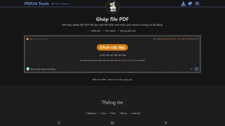 TOP 8 phần mềm nối file PDF miễn phí, tốt nhất, dễ sử dụng