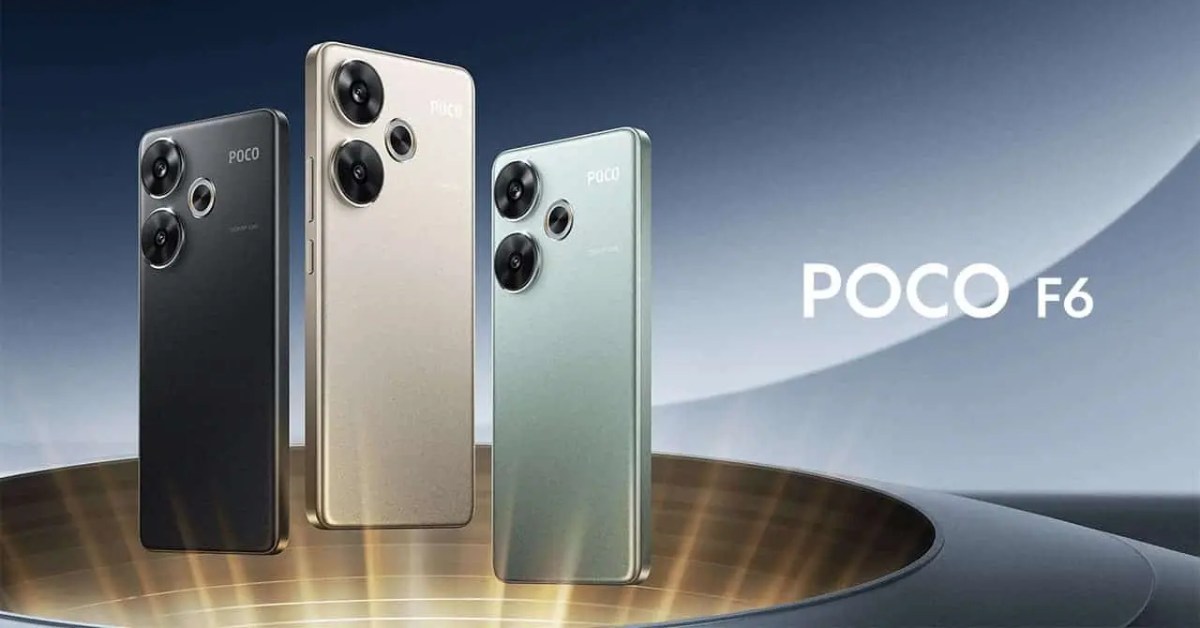 POCO F6 ra mắt: Snapdragon 8s Gen 3 SoC, sạc nhanh 90W