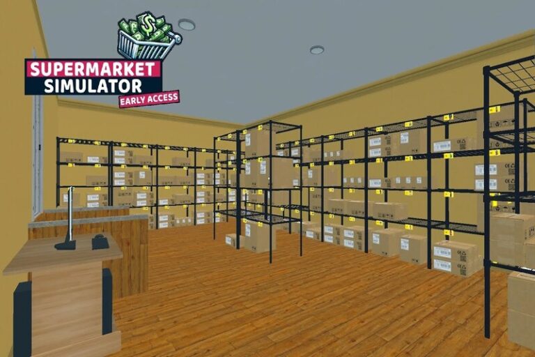 Supermarket Simulator - Bùng nổ doanh thu kiếm tiền