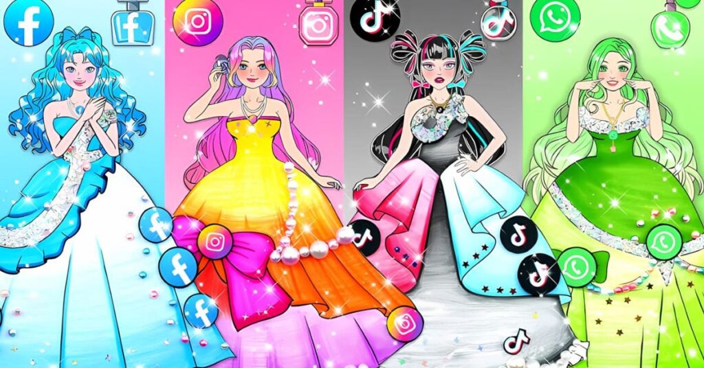 Top game Trang điểm búp bê - Trò chơi trang điểm hấp dẫn