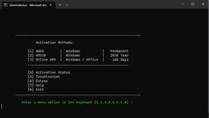 Hướng dẫn Crack Windows 10 vĩnh viễn (2025) bằng KMSpico, CMD