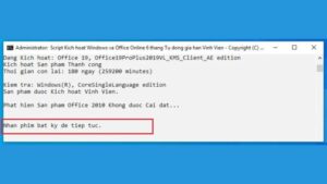 Hướng dẫn Crack Windows 10 vĩnh viễn (2025) bằng KMSpico, CMD