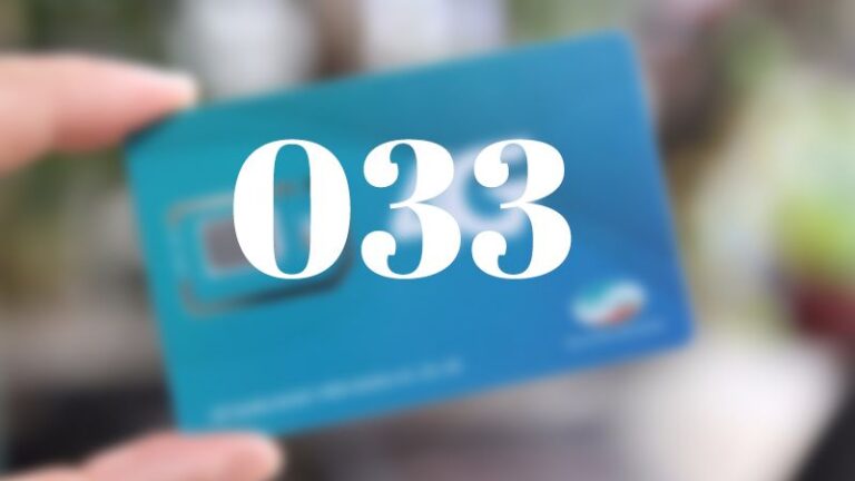 Đầu số 033 là mạng gì? Của nhà mạng nào? Mã vùng ở đâu?