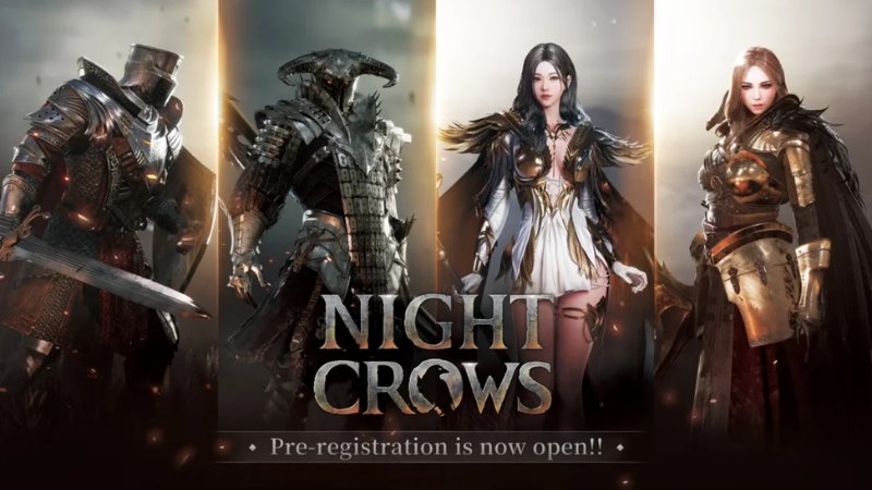 Night Crow - MMORPG đồ họa đỉnh dùng NFT và Unreal 5