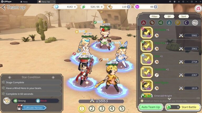 Code Cherry Tale 2026 Mới Nhất | Tier List, Cách Tải APK & Reroll