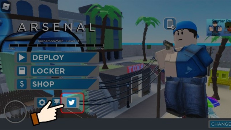 Code Arsenal Roblox mới nhất 9/2025: Cách nhập code