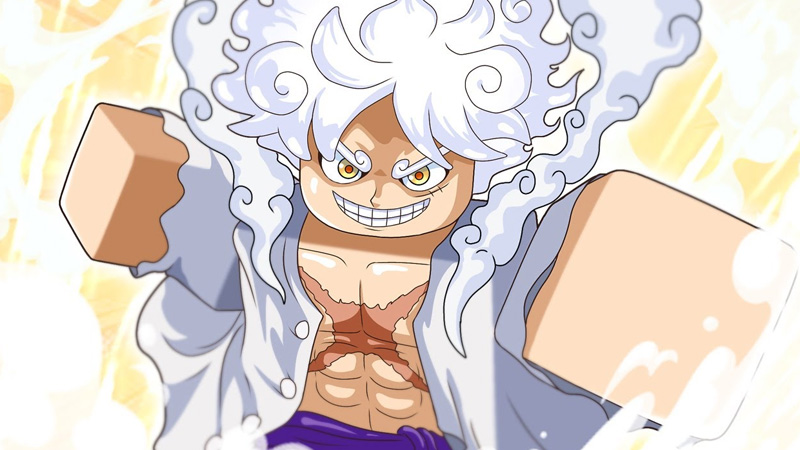 Roblox - Game Luffy Gear 5 thần mặt trời Nika miễn phí