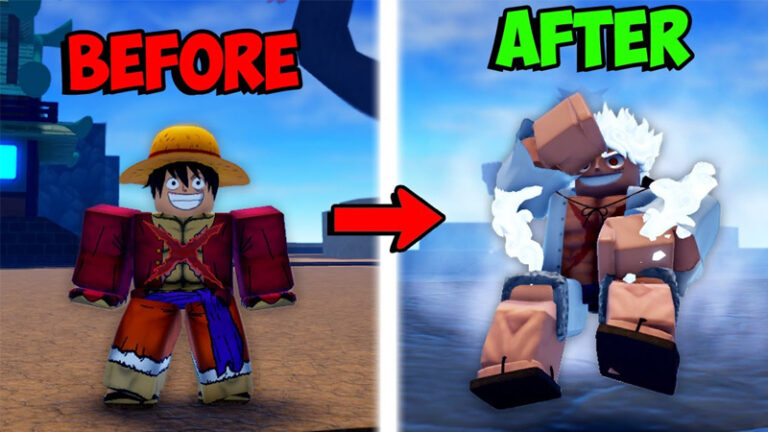 Roblox - Game Luffy Gear 5 thần mặt trời Nika miễn phí