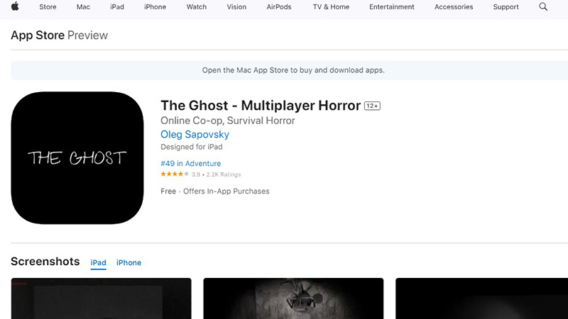 The Ghost Game: Game Kinh Dị Sinh Tồn Multiplayer Hay Nhất Mobile