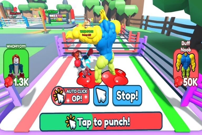 Quá tốn kém khi muốn trở nên mạnh nhất trong Punch Simulator!