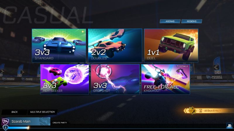 Thử sức game đua xe bóng đá bằng phương tiện Rocket League