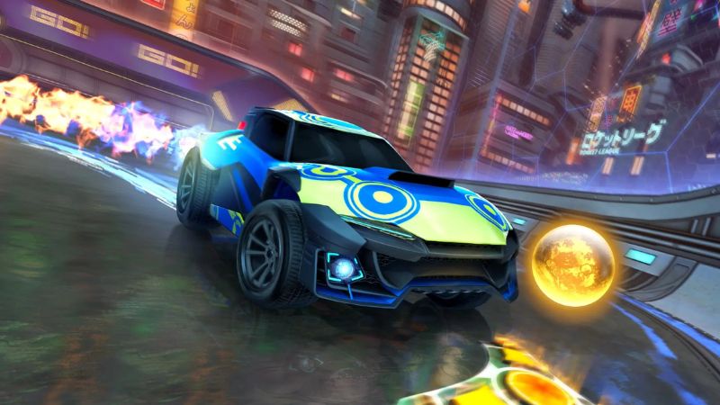 Thử sức game đua xe bóng đá bằng phương tiện Rocket League