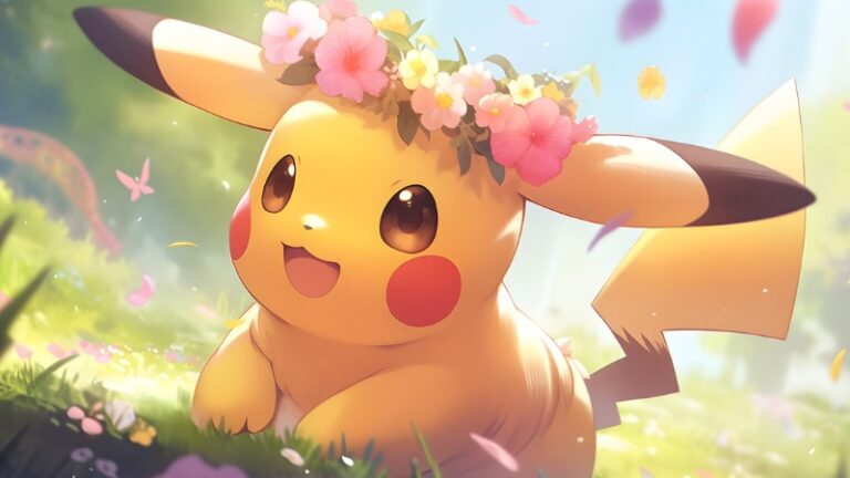 Ảnh Pikachu cute, dễ thương cực đẹp