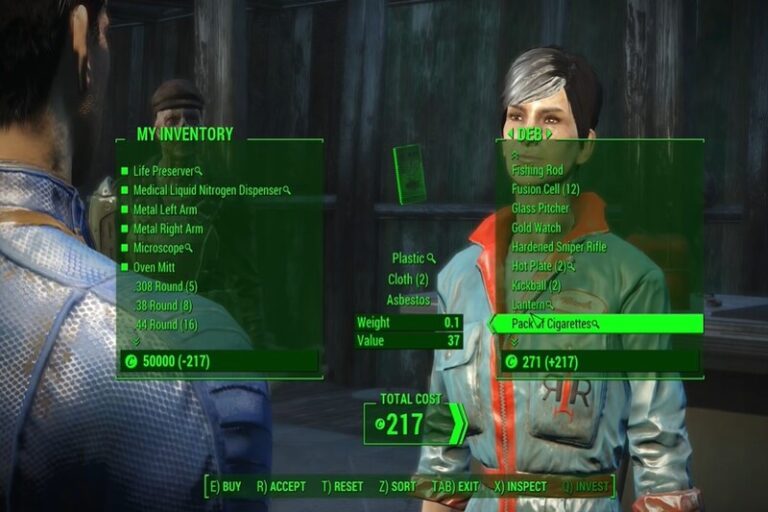Fallout 4 cheat và lệnh console