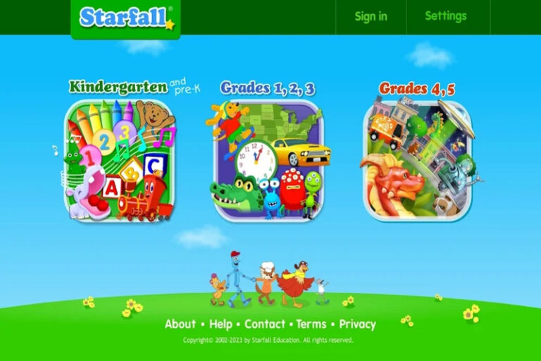 Starfall - Trải nghiệm ngay website dành cho bé vừa học vừa chơi