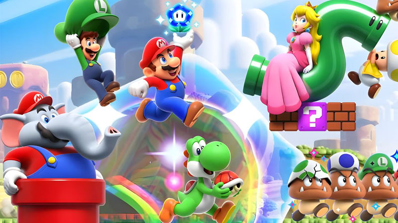 5 cấp độ siêu khó của trò chơi Super Mario