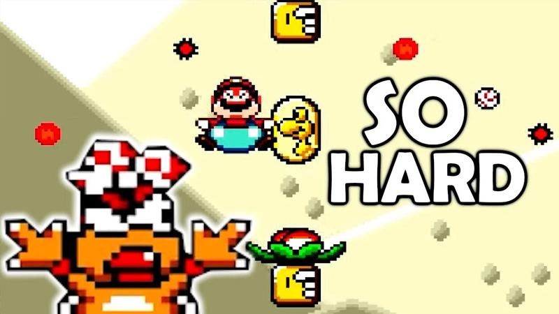 5 cấp độ siêu khó của trò chơi Super Mario
