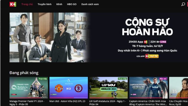 Sử dụng Tính năng xem lại nội dung trên các kênh - Kplus - K+