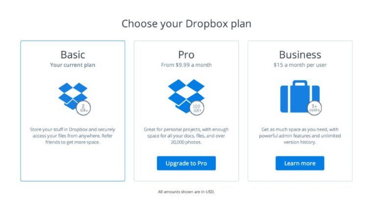 Dropbox - Ứng dụng lưu trữ đám mây, sao lưu và chia sẻ dữ liệu