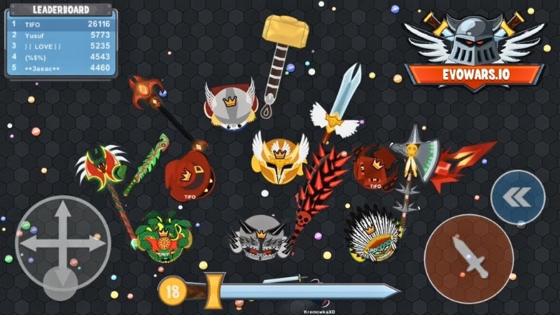 EvoWars_io - Cuộc chiến sinh tồn | Game hành động thú vị