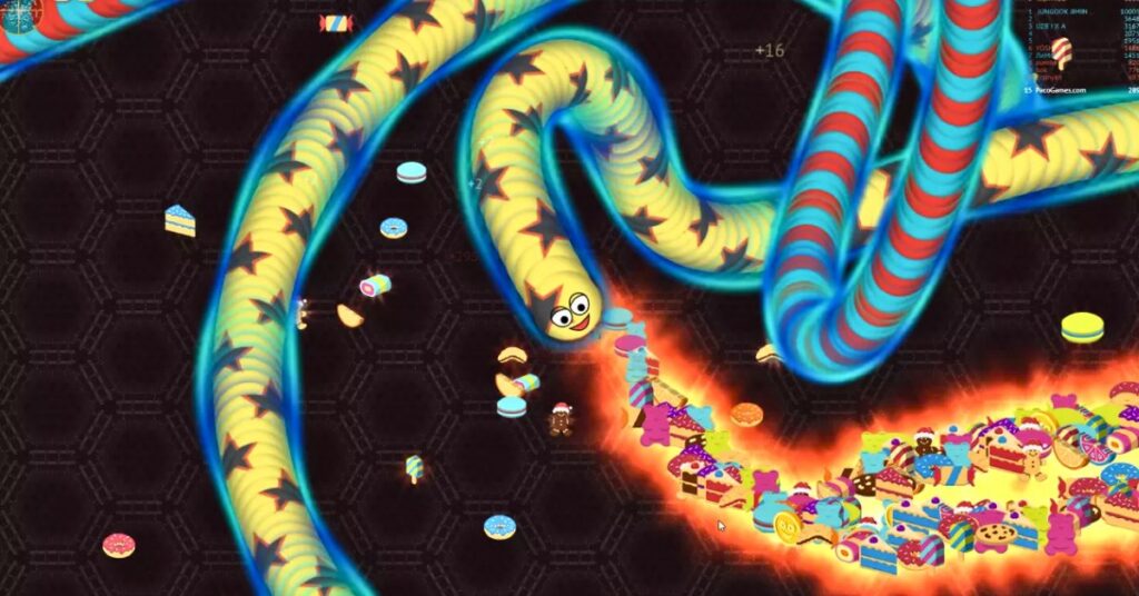 Tải game wormate.io - Rắn ăn mồi phiên bản mới