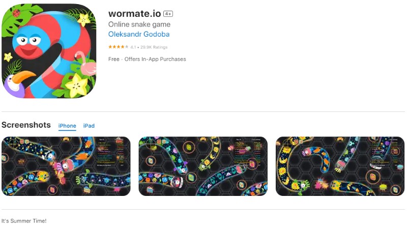 Tải game wormate.io - Rắn ăn mồi phiên bản mới