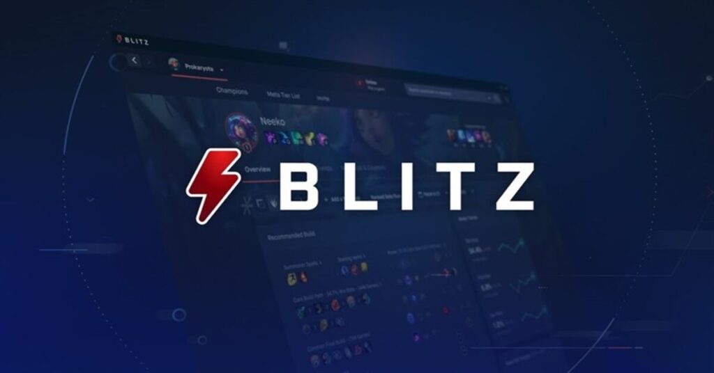 Blitz App - Ứng dụng tuyệt vời cho những người yêu thích LMHT