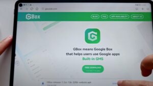 Dùng GBox để cài ứng dụng Google trên máy tính bảng Huawei