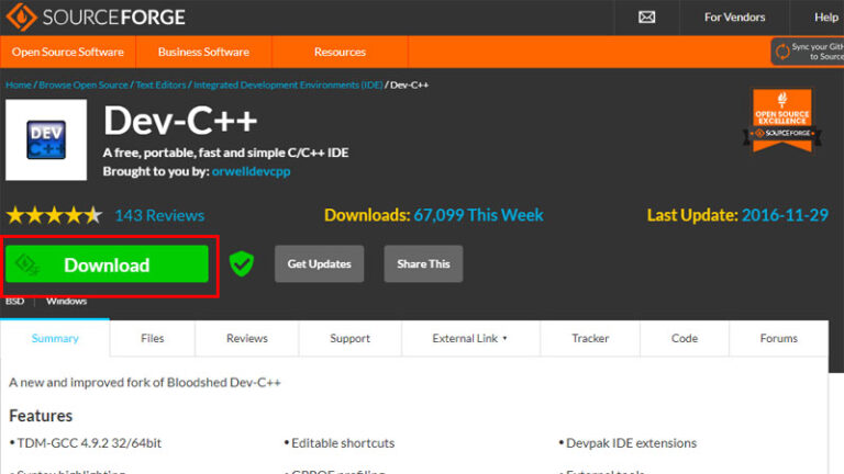 Cách tải và cài đặt IDE Dev-C++ mới nhất | Compiler C++
