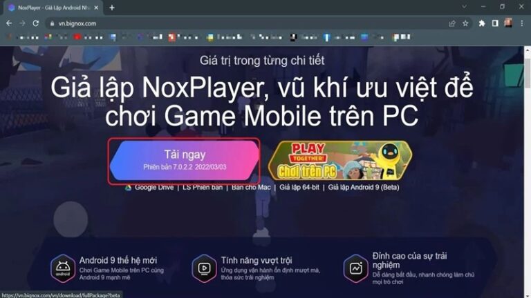 NoxPlayer Phần mềm giả lập Android Nox cho PC